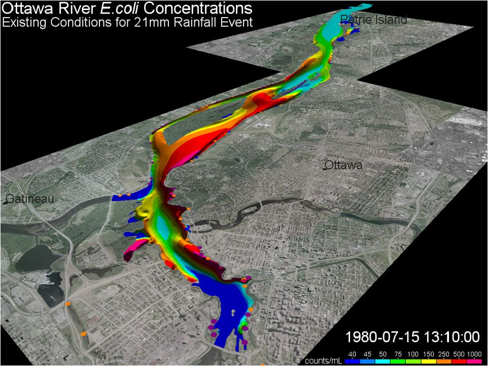 Ottawa River Water Quality Model Study