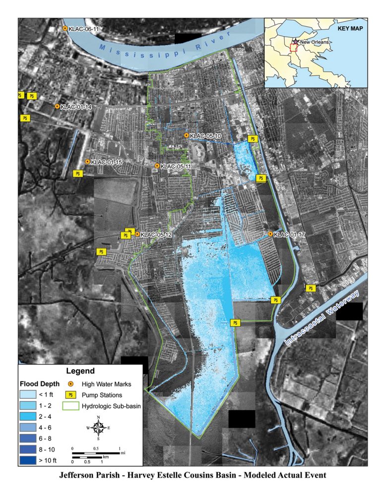 Hurricane Katrina Flood Modeling